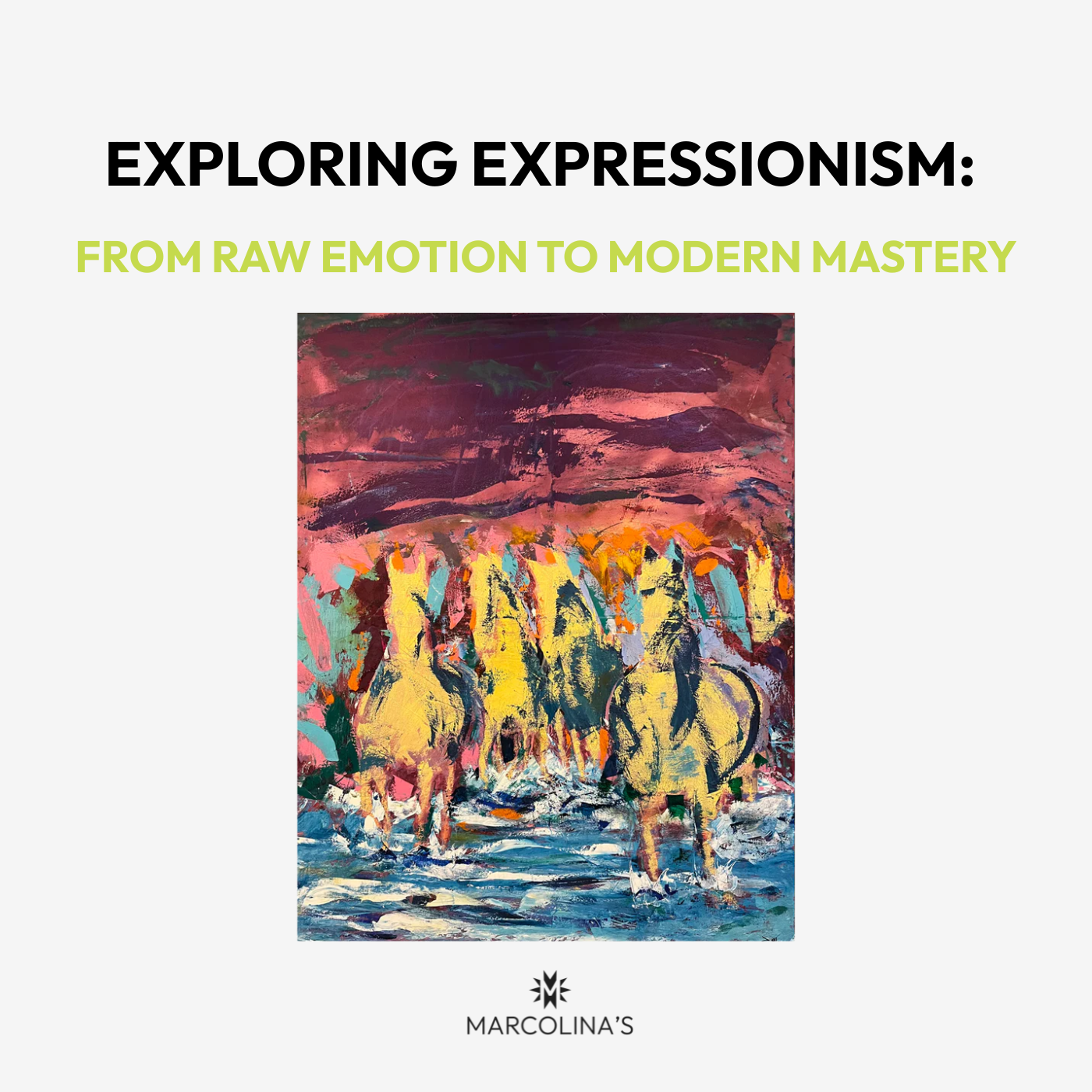 Exploring Expressionism: From Raw Emotion to Modern Mastery – Marcolina's